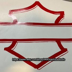 Harley Davidson Custom Decal Road Glide Street Glide Side Fairing Large ...