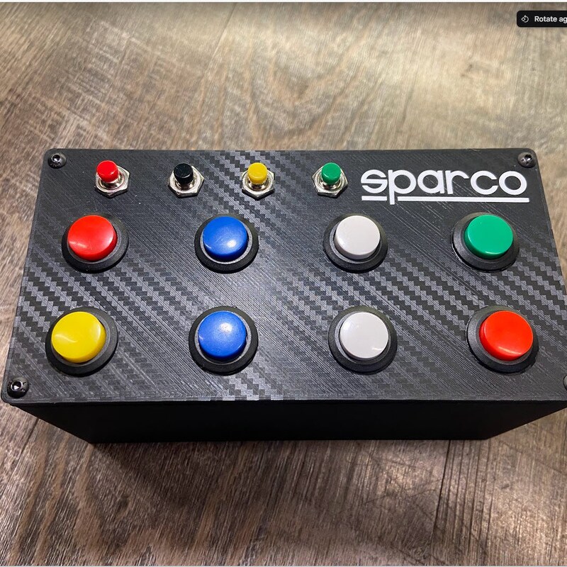 Sim Racing Button Box - Etsy