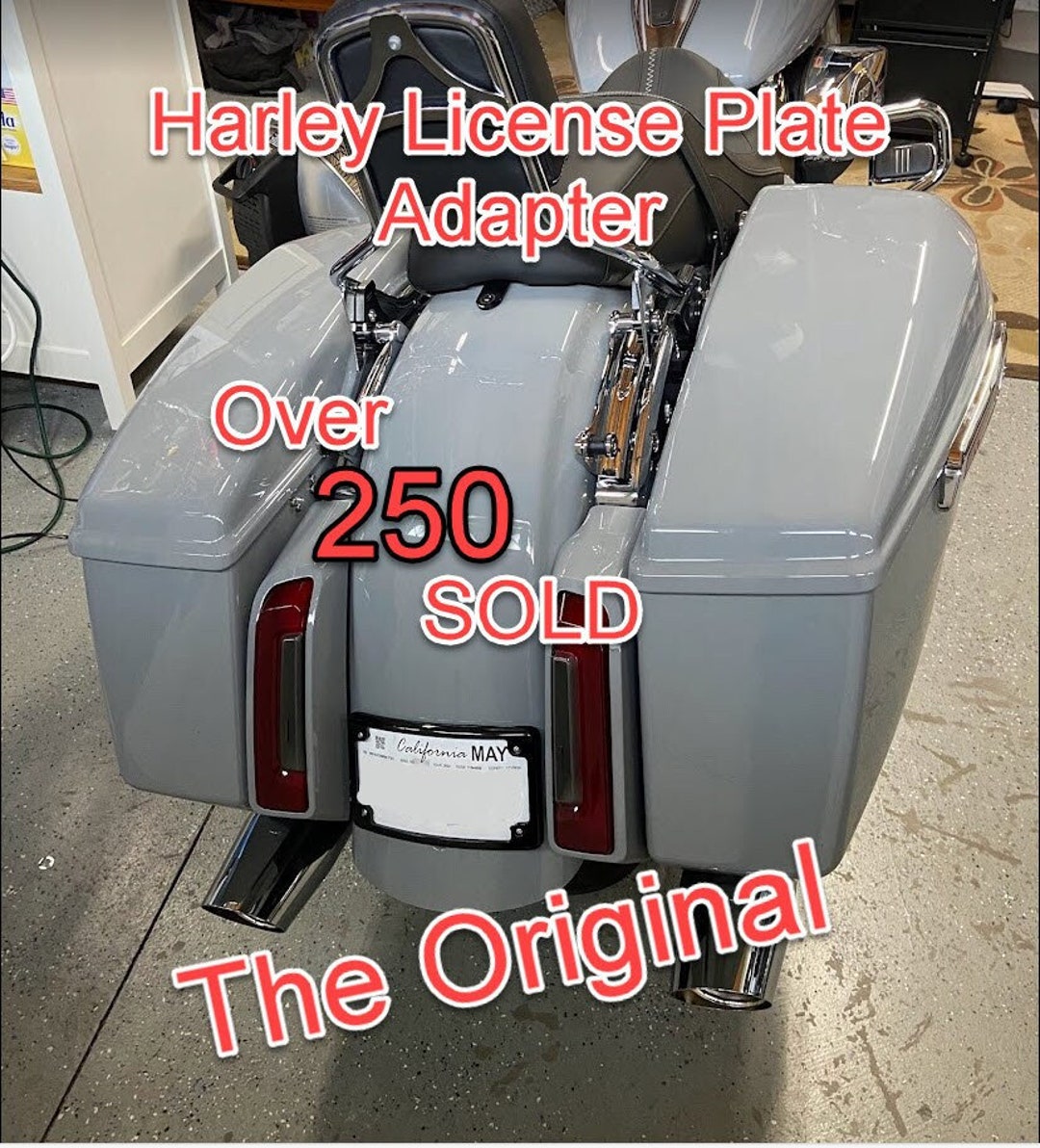 License Plate Bracket for 2024 2025 Touring 2023 CVO Road Glide Street ...