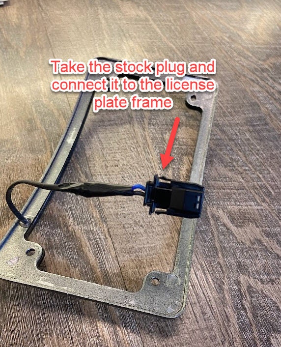 Custom License Plate Bracket for 2024 Touring 2023 CVO Road Glide ...