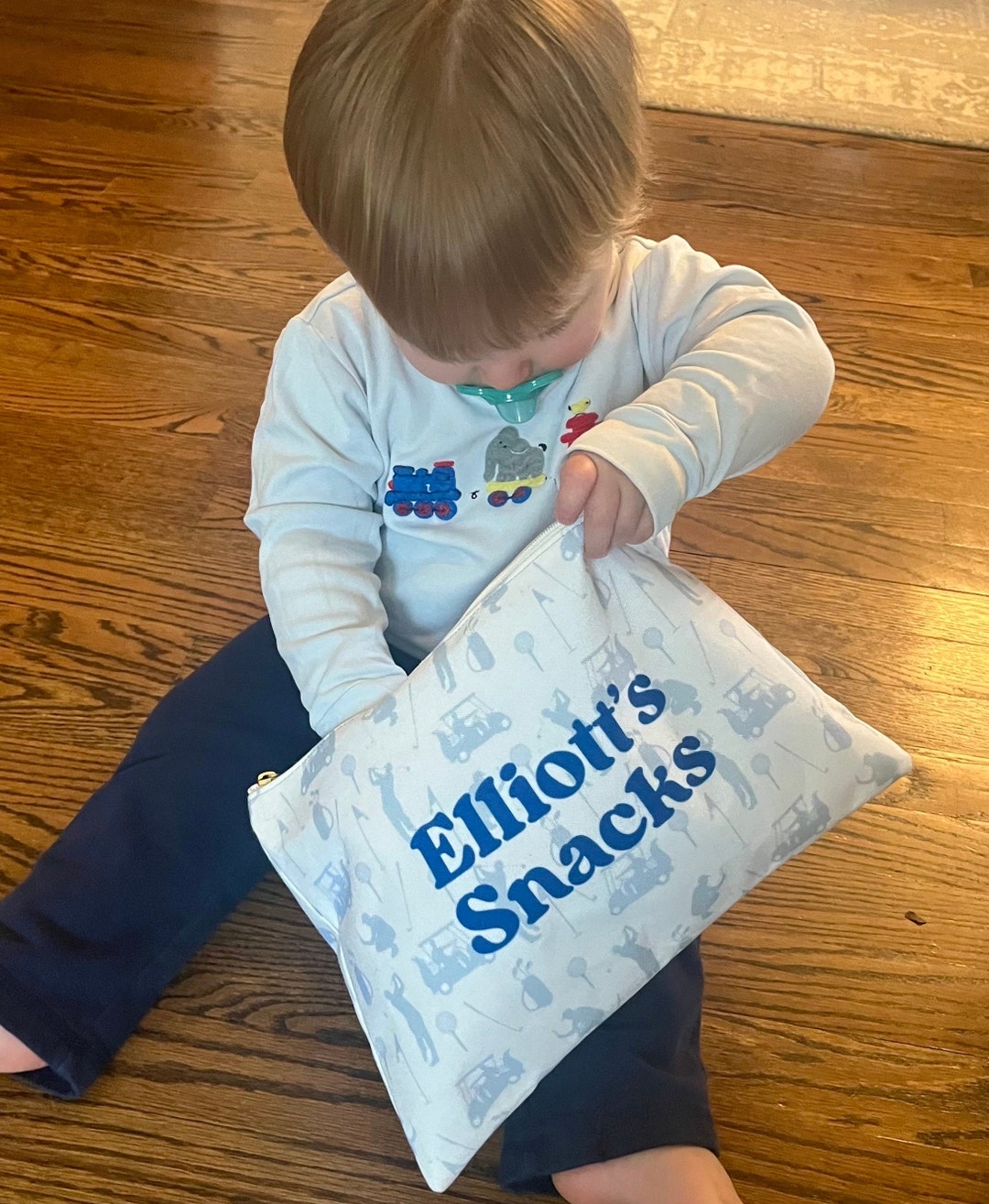Personalized Kids Snack Pouch | Reusable Snack Pouch | Custom Name ...
