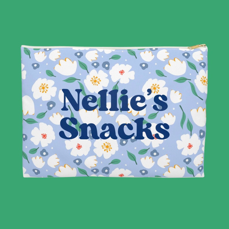 Personalized Kids Snack Pouch | Reusable Snack Pouch | Custom Name ...