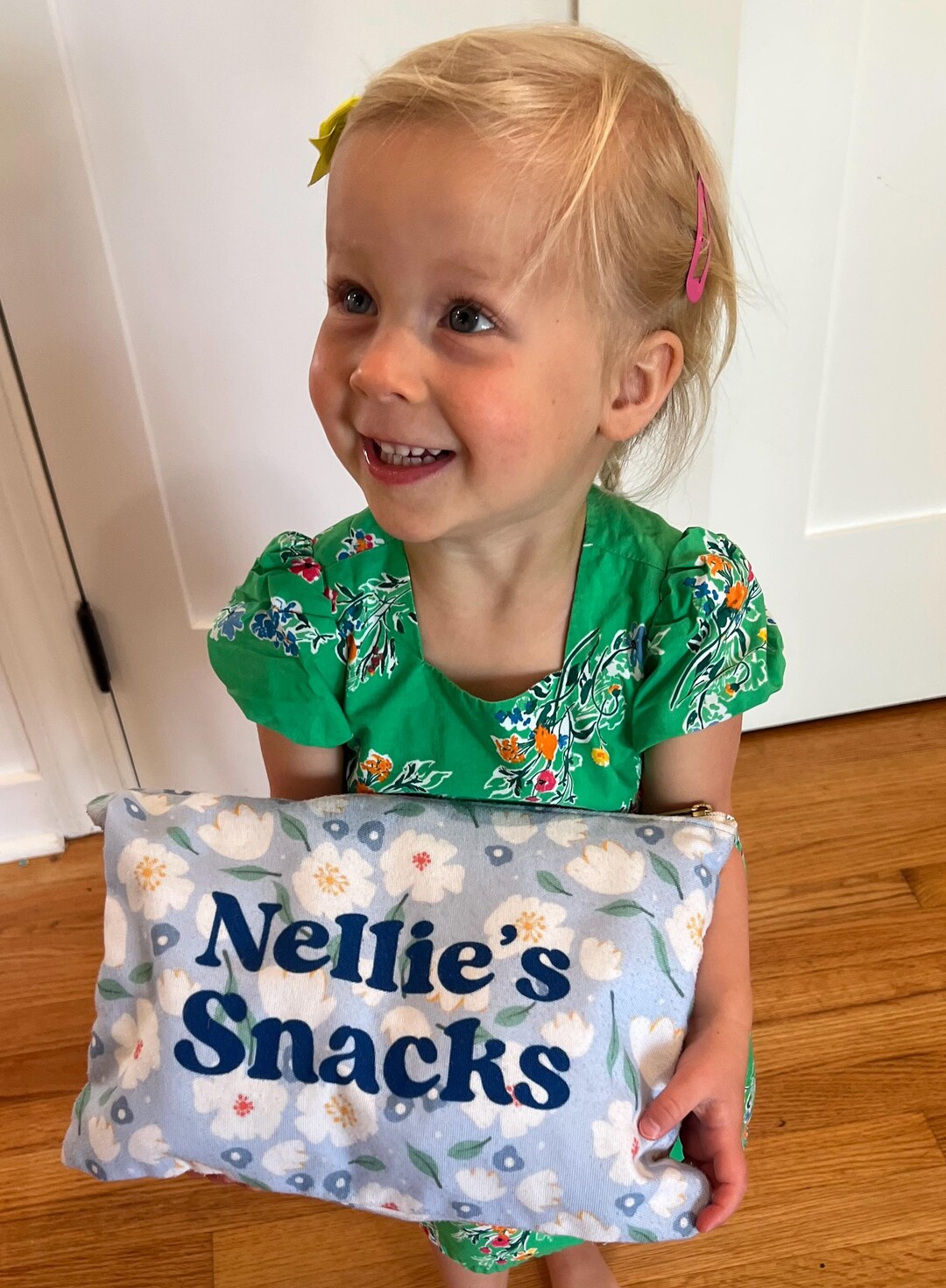 Personalized Kids Snack Pouch | Reusable Snack Pouch | Custom Name ...