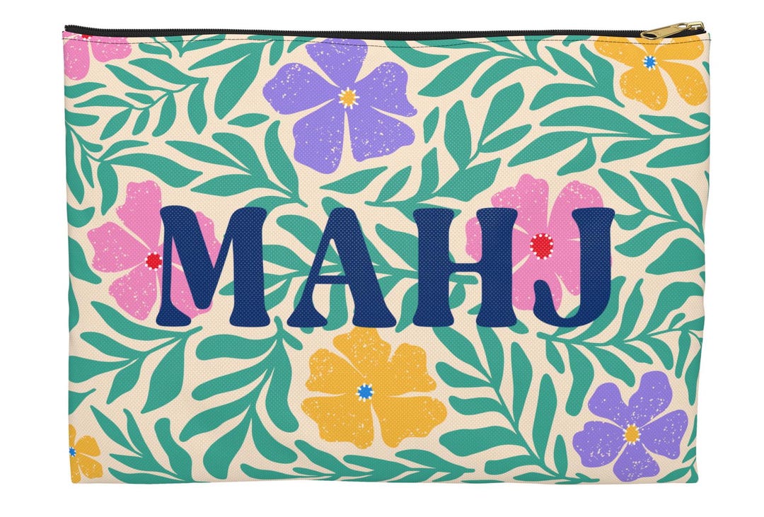 Mahjong Tile Pouch | Mahjong Bag | Tile Bag | Personalized Game Bag ...