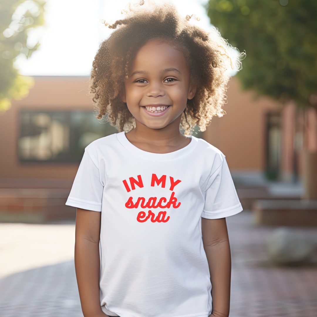 In My Snack Era Shirt | Kids T-shirt | Gift for Mom | Gift for Kid ...