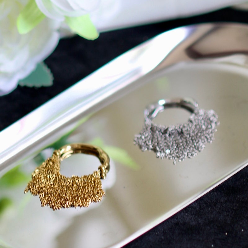 Waterfall Ring - Etsy