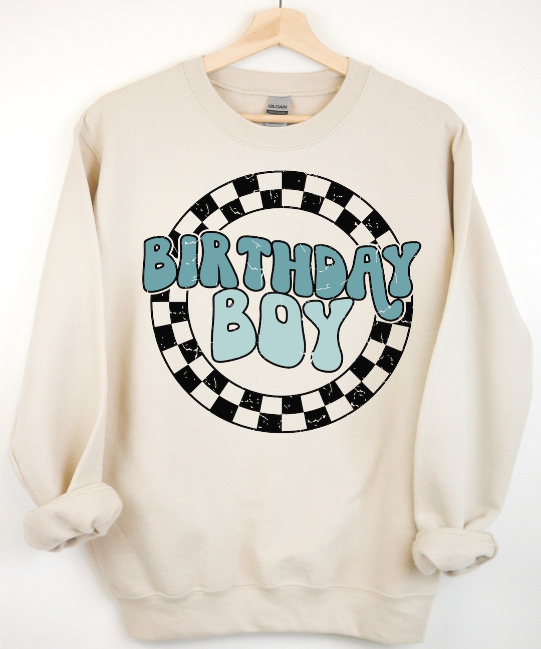 Checkered Circle Birthday Boy Decor Svg, Boy Birthday Theme Png ...