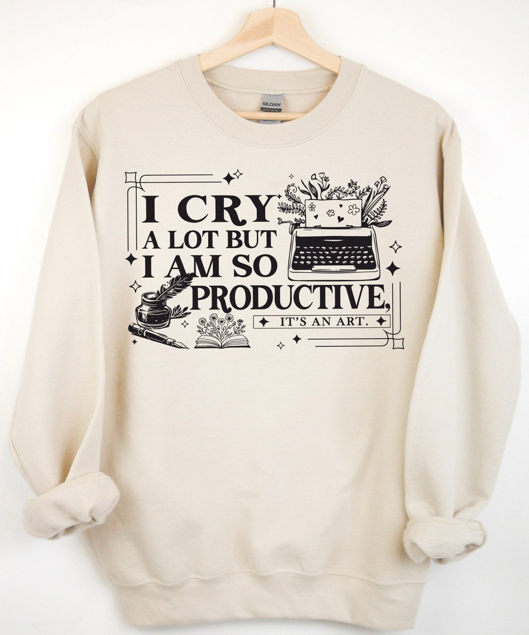 Taylor Swift TTPD Lyrics SVG, I Cry A Lot but I'm Productive Pdf, TTPD ...