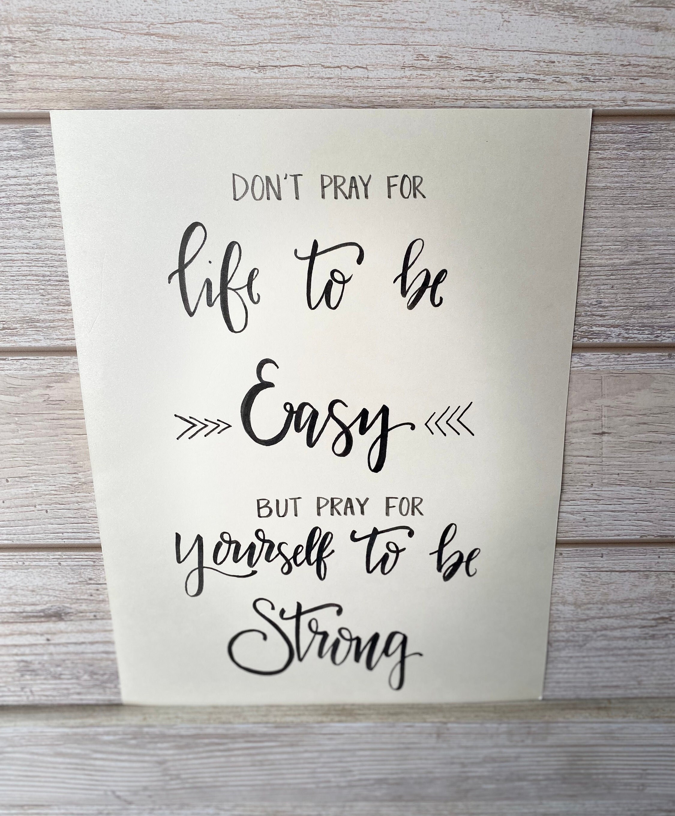 Custom Calligraphy Art Handwritten Bible Verse Hand Lettered ...