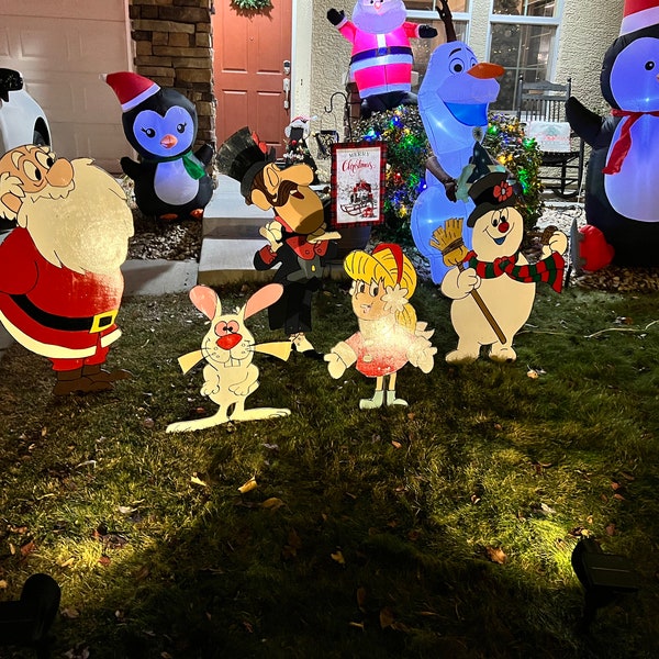 Christmas Yard Art Wood - Etsy