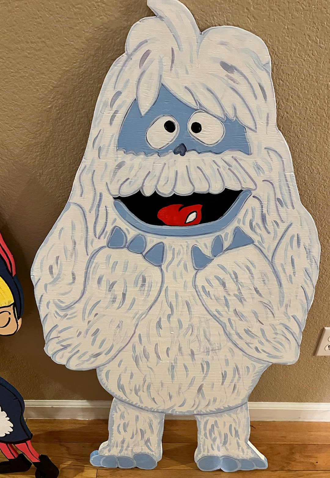 Abominable Snowman From Rudolph & Friends Handpainted, Wood Cut Out ...