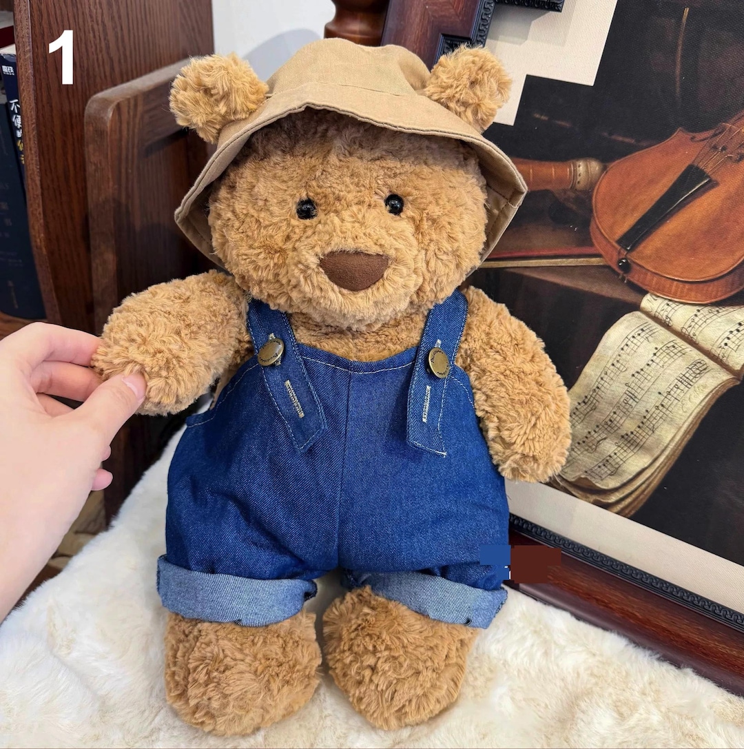 Jellycat Bartholomew Bear and Jr. Bear Clothings - 28cm Medium Bear - Etsy