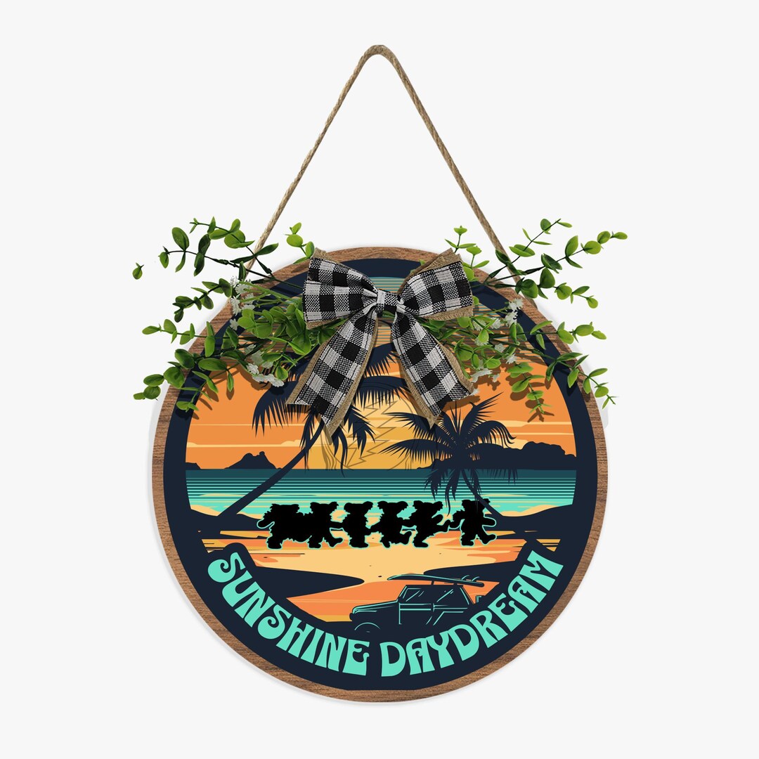 Tropical Wooden Sign, Sunshine Daydream, Beach Decor - Etsy