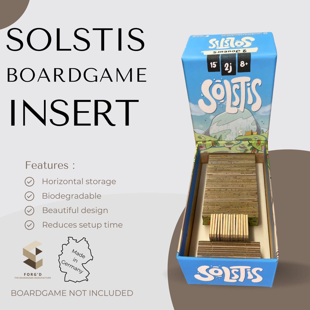 Solstis Inlay Solstis Boardgame Organizer Solstis Board Game Inlay ...