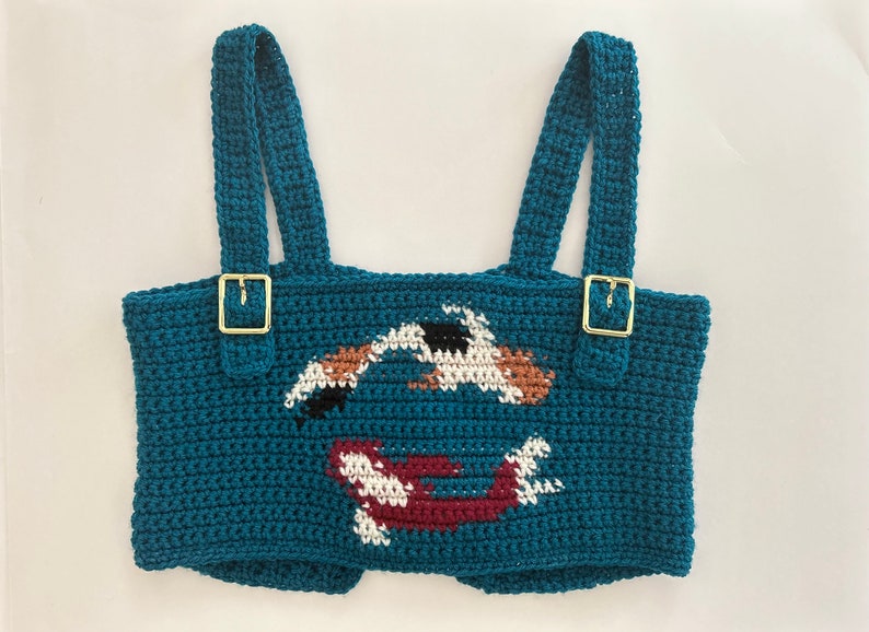 Crochet Pattern- Koi Fish Top - Etsy