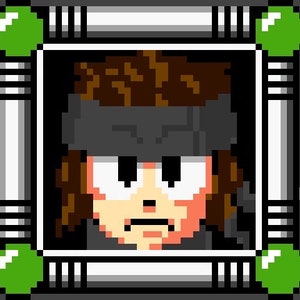 Metal Gear Solid X Mega Man Retro Gaming and Pixel Art Poster - Etsy