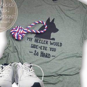 Heeler SHIRT, Australian Cattle Dog Shirt, Blue Heeler Gift, Red Heeler ...