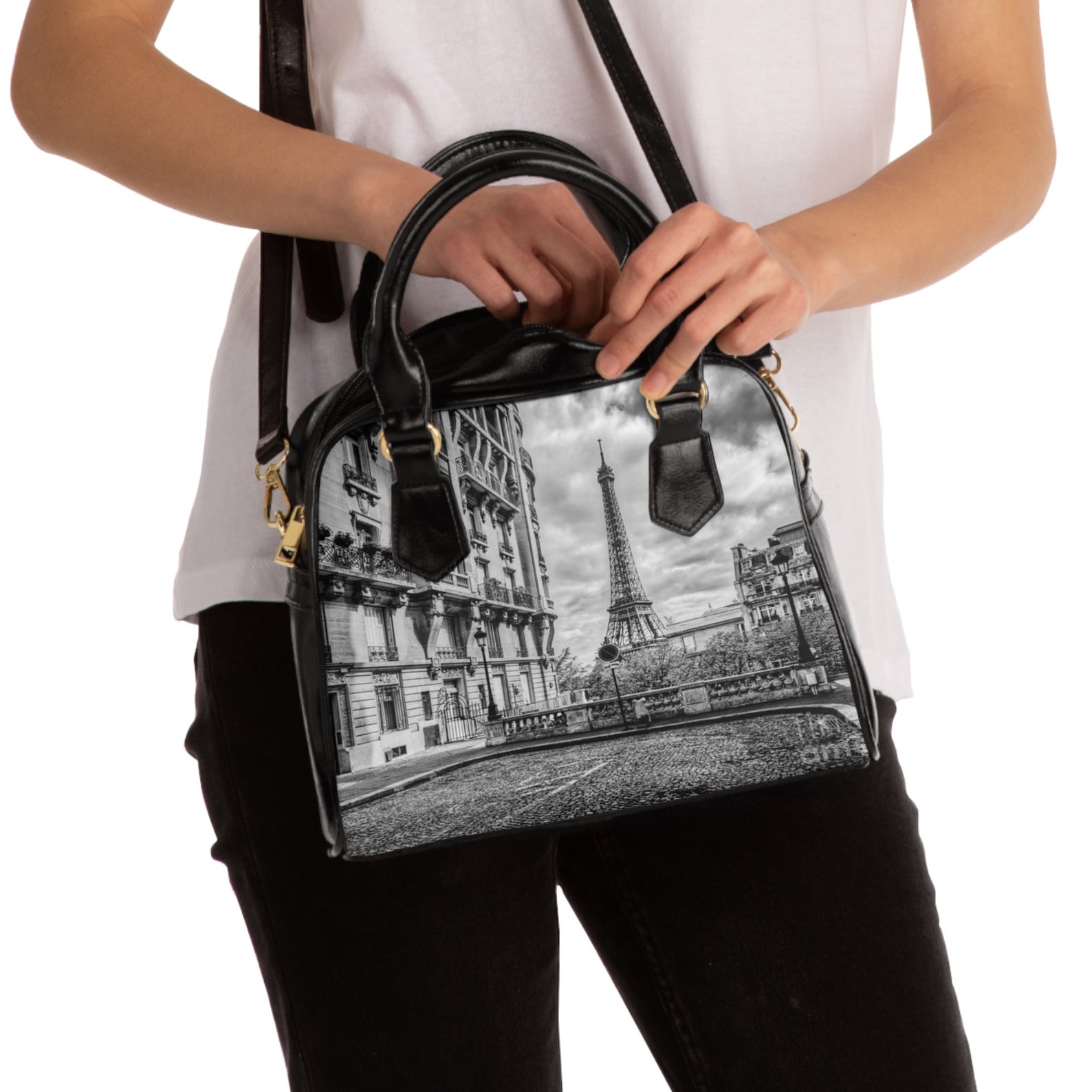 Shoulder Handbag Paris - Etsy
