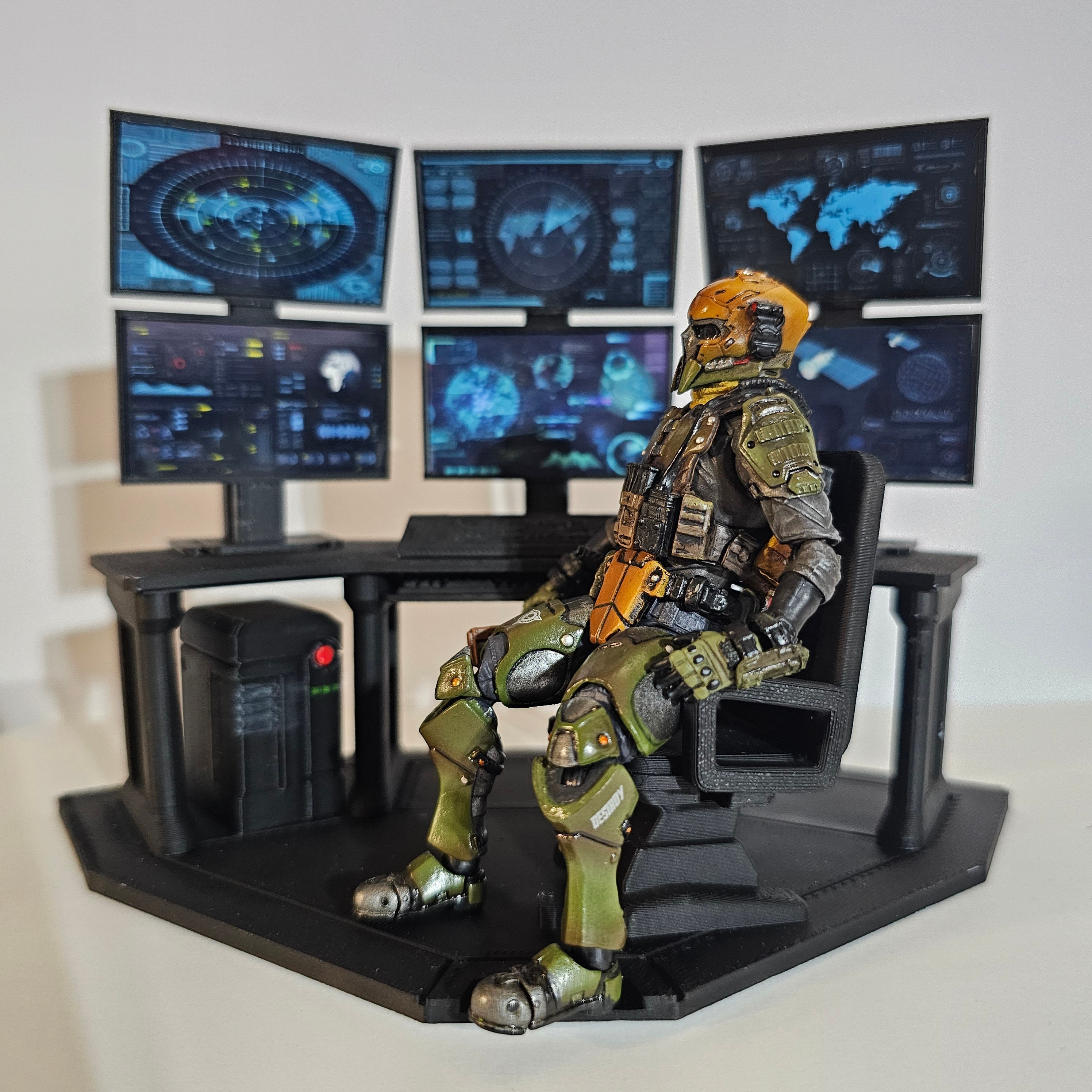 War Room Command Center 1:18 Scale - Etsy