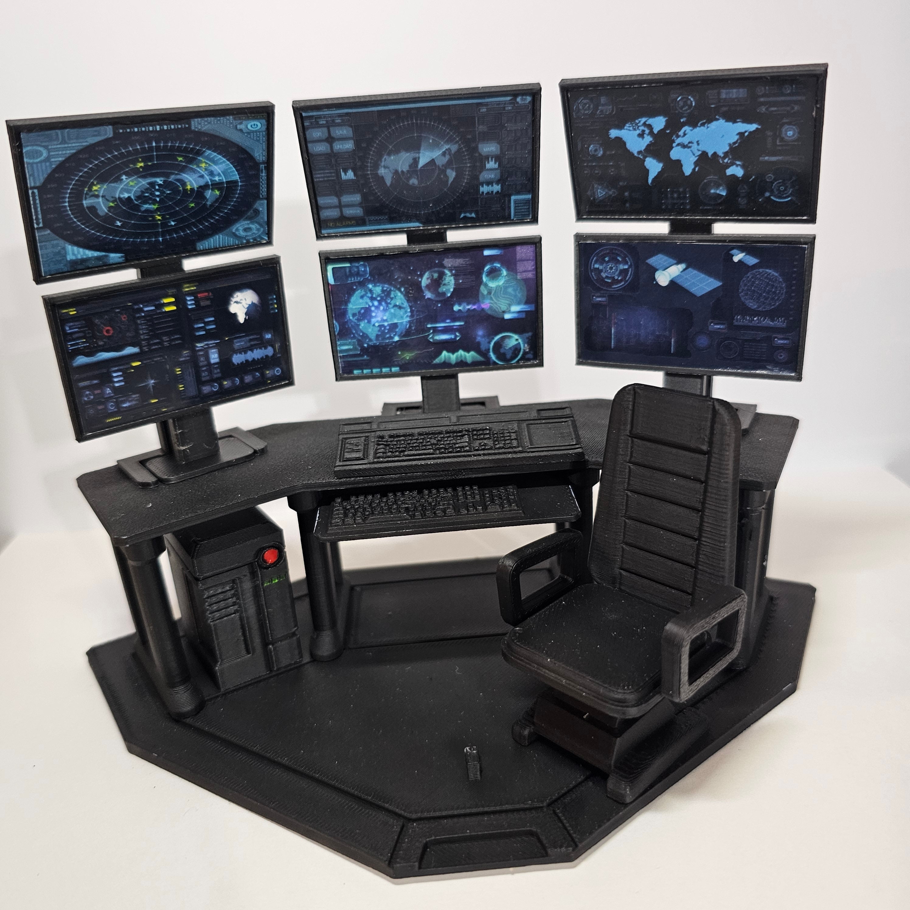 War Room Command Center 1:18 Scale - Etsy