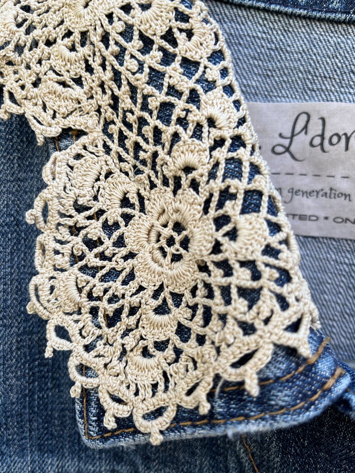 Unique Jean Jacket - Etsy