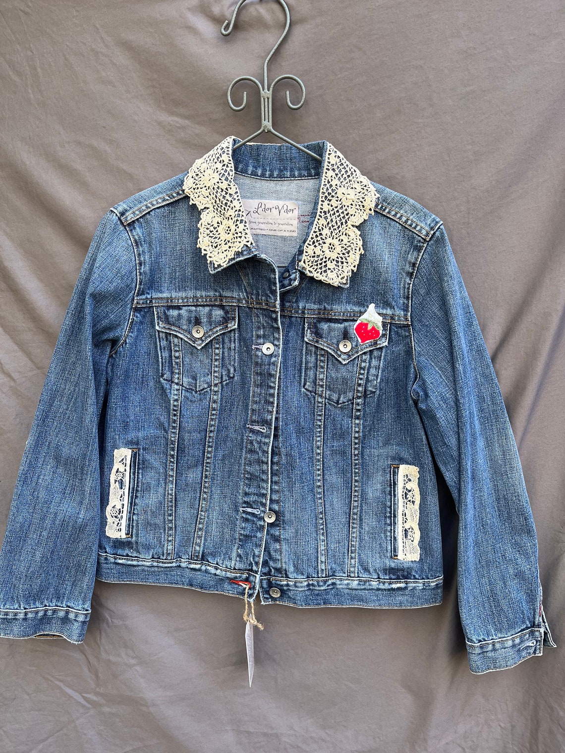 Unique Jean Jacket - Etsy