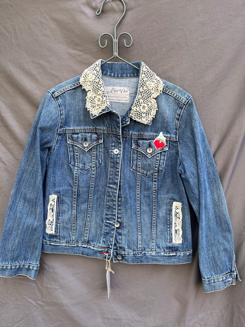 Unique Jean Jacket - Etsy