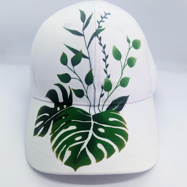 Hand Painted Baseball Cap - Etsy