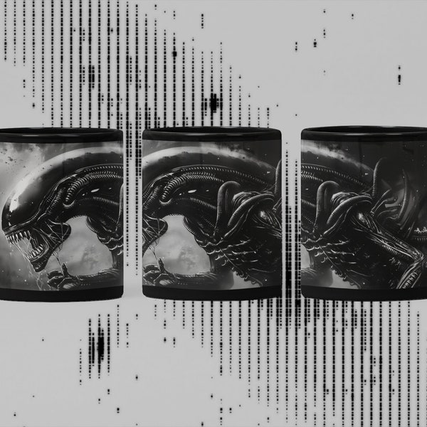 Alien Xenomorph Mug - Etsy