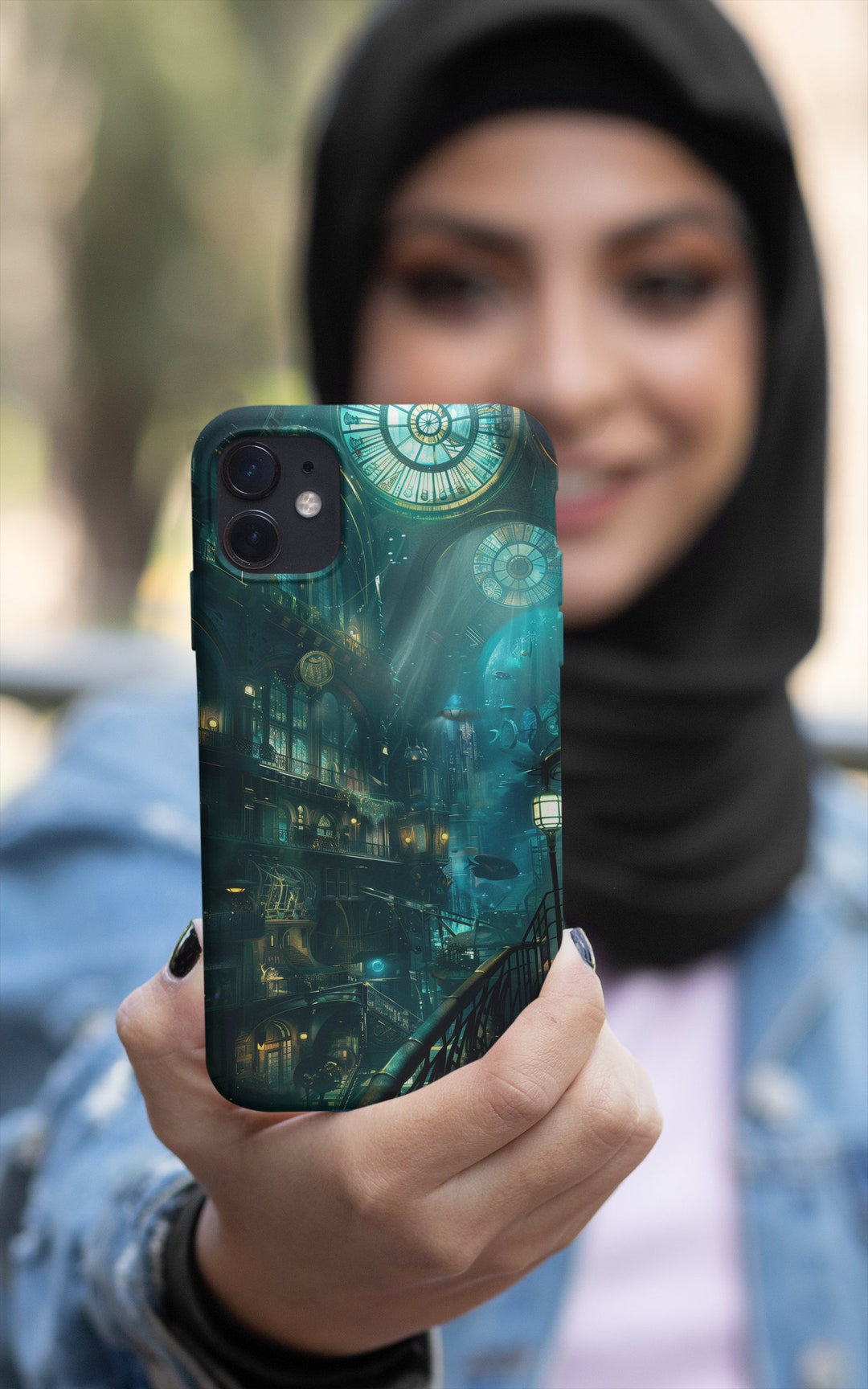 Bioshock Inspired iPhone Case, Underwater Cities, Art Deco City Phone ...
