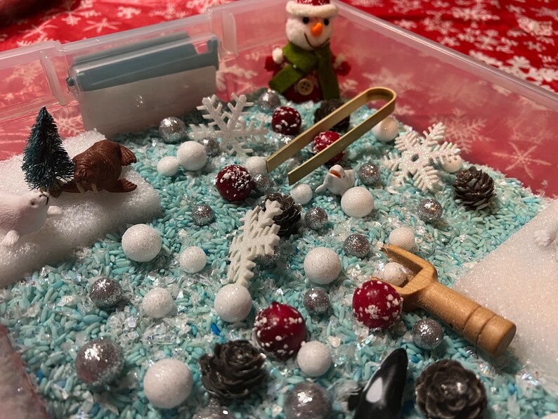 Arctic Sensory Bin - Etsy