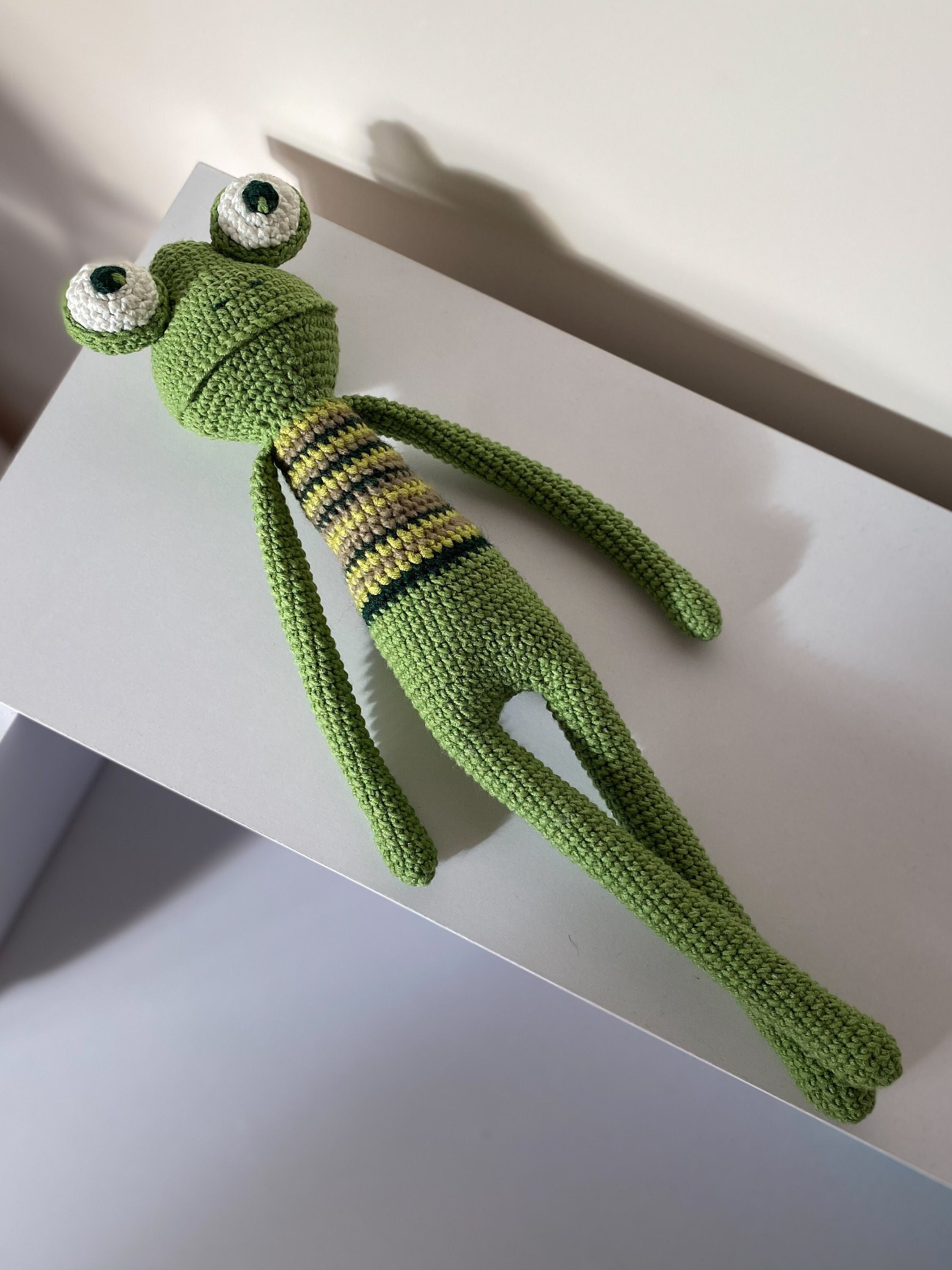 Frog Toy, Crochet Frog Toy, Knitting Toys, Gifts for Kids, Christmas ...