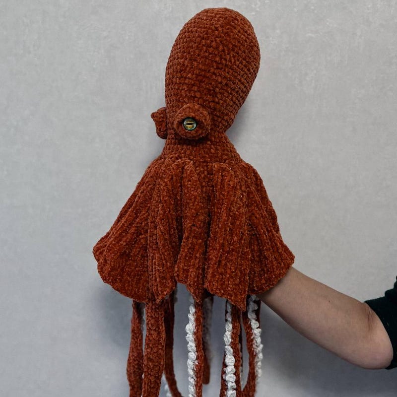 Stuffed Octopus Plush - Etsy