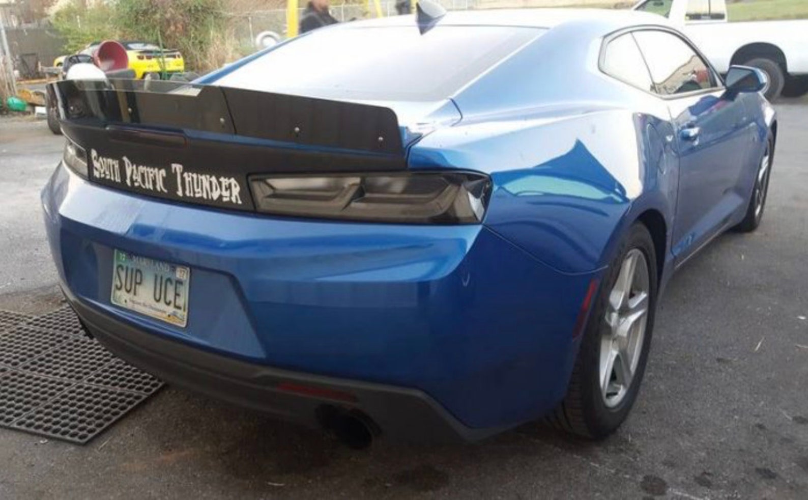 2016-2023 Camaro Iroc-z Wicker Bill Style Spoiler With Transparent ...