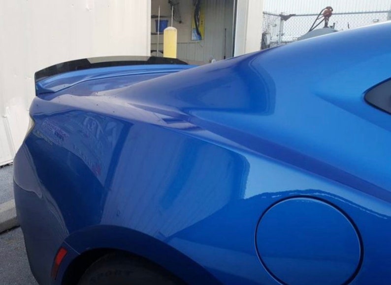 2016-2023 Camaro Iroc-z Wicker Bill Style Spoiler With Transparent ...