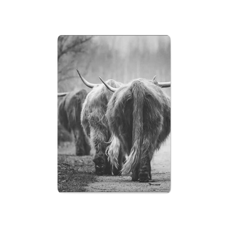 Highland Cow Poker Cards - Etsy