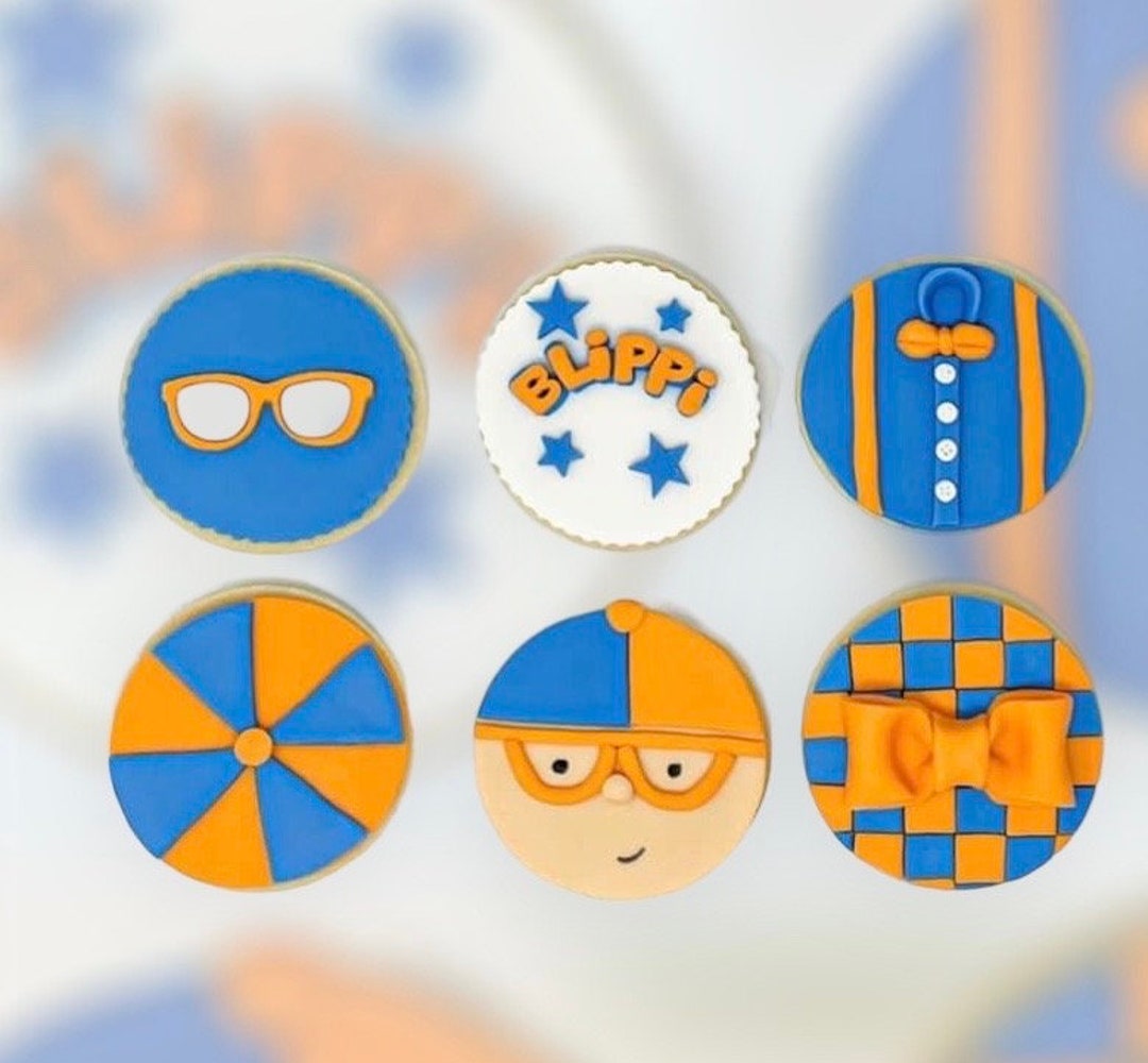 Blippi Sugar Cookies - Etsy