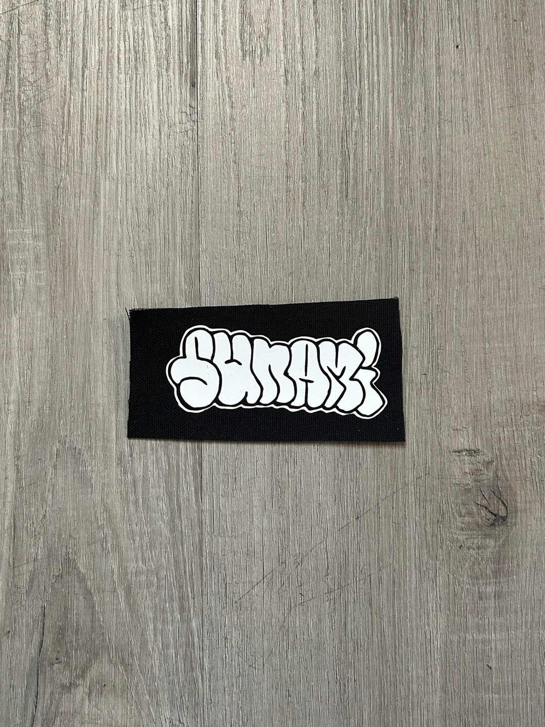 Sunami Logo Punk Patch - Etsy