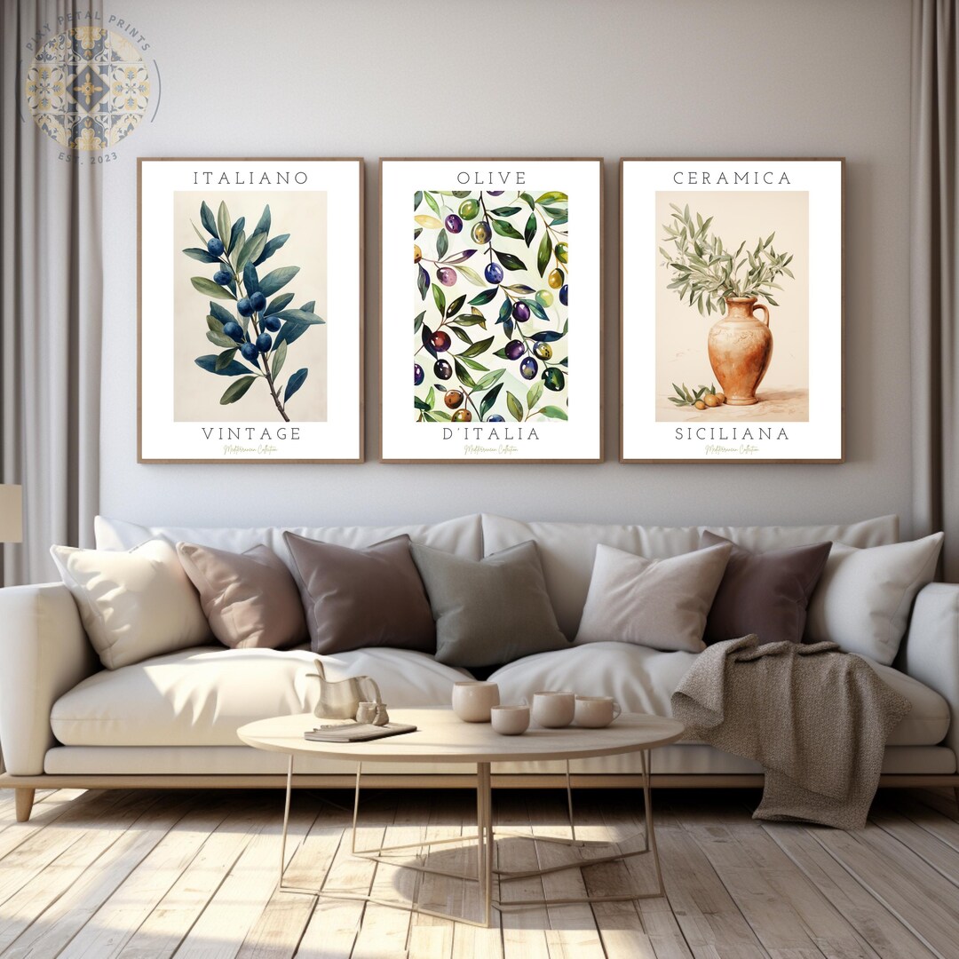 Olive Print Downloadable Print Italy Print Olives Poster Botanical ...