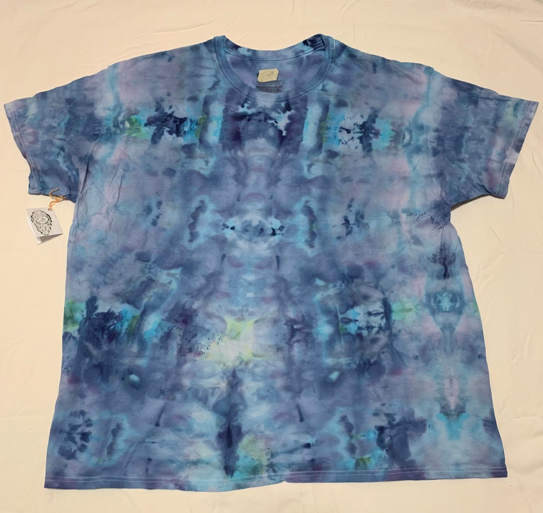 One of a Kind 3XL Mens Ice Dye Shirt - Etsy