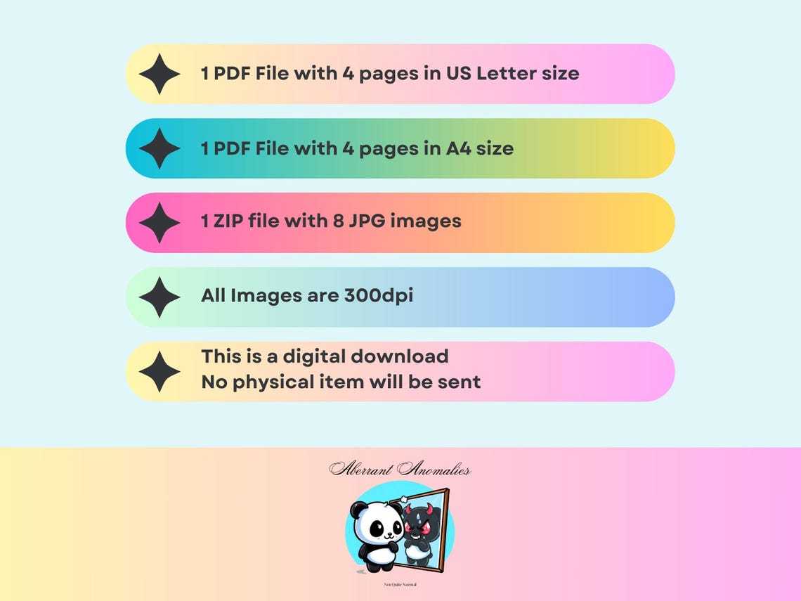 Unicorn Fantasy Stationery - Pastel Dreamscape Writing Paper ...