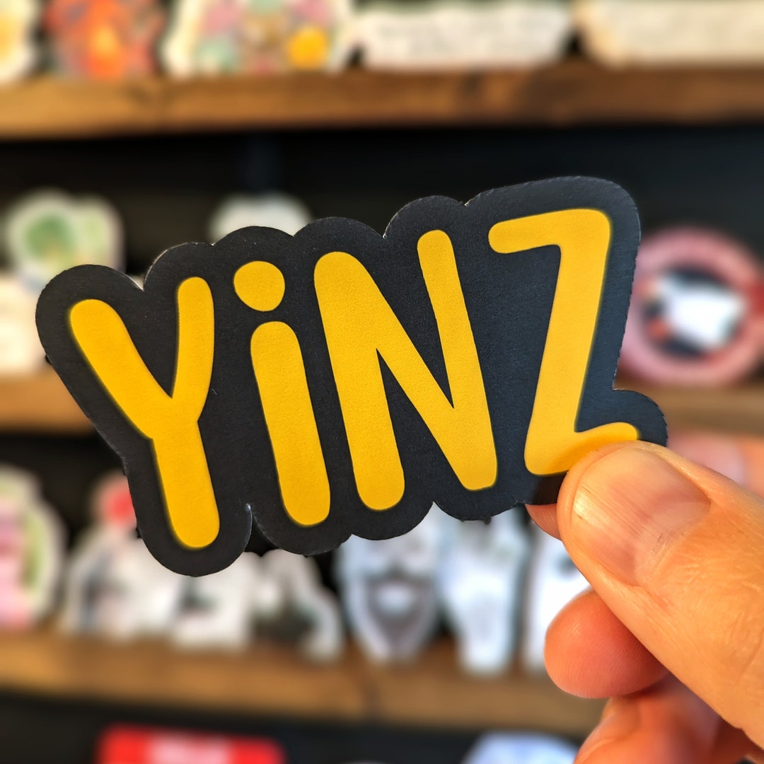 Yinz Waterproof Pittsburgh Vinyl Decal Sticker - Etsy