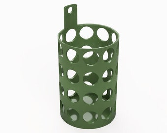 WORM TUB - Fishing Bait Container .stl File (3d Print File) - Etsy