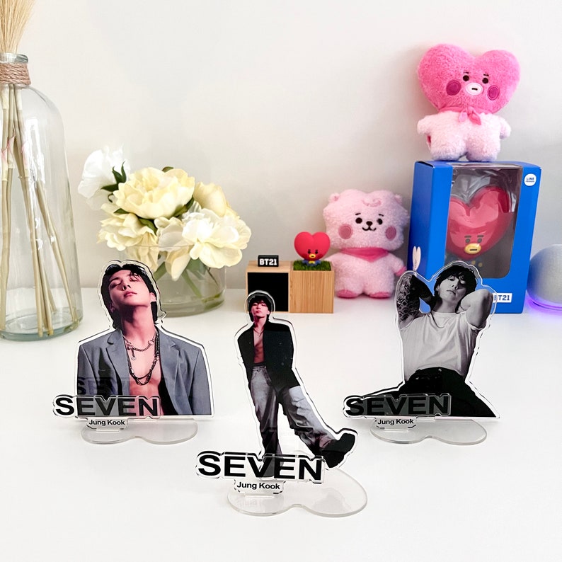 Jungkook Seven Standee Double Design in One Standee Bts Army Jimin ...