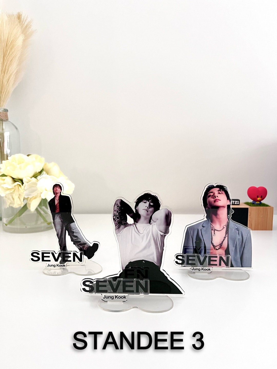 Jungkook Seven Standee Double Design in One Standee Bts Army Jimin ...