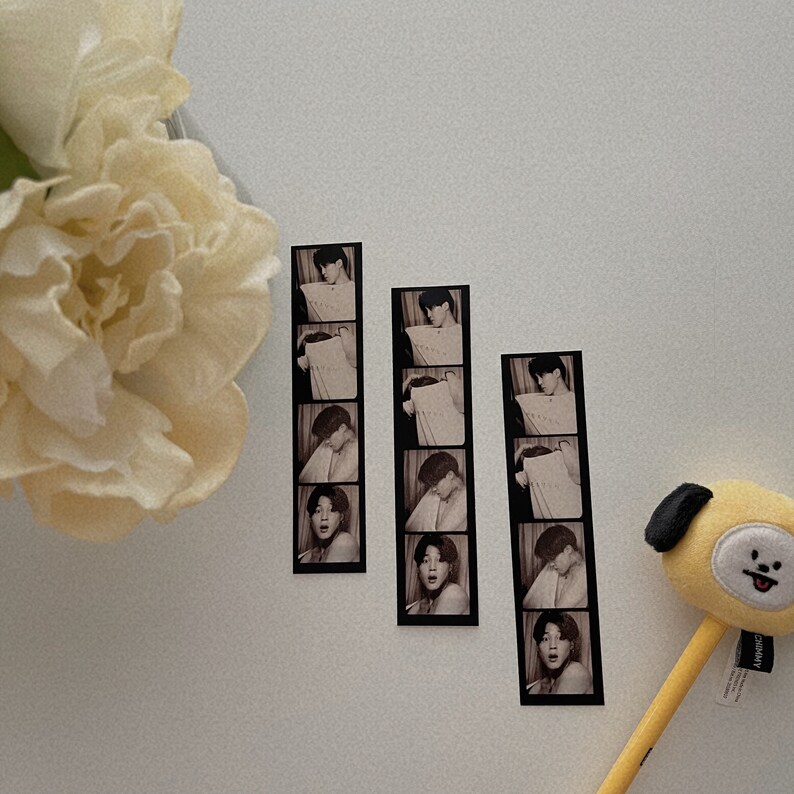 BTS Jimin Photo Booth Filmstrip High Quality Cute - Etsy