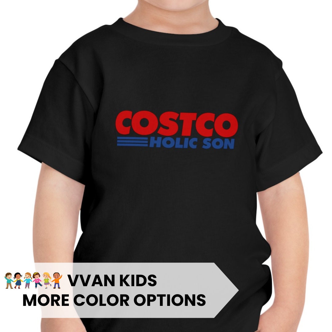 Costcoholic Son Toddler Shirt Funny Toddler Tee Cute Boys Graphic T ...