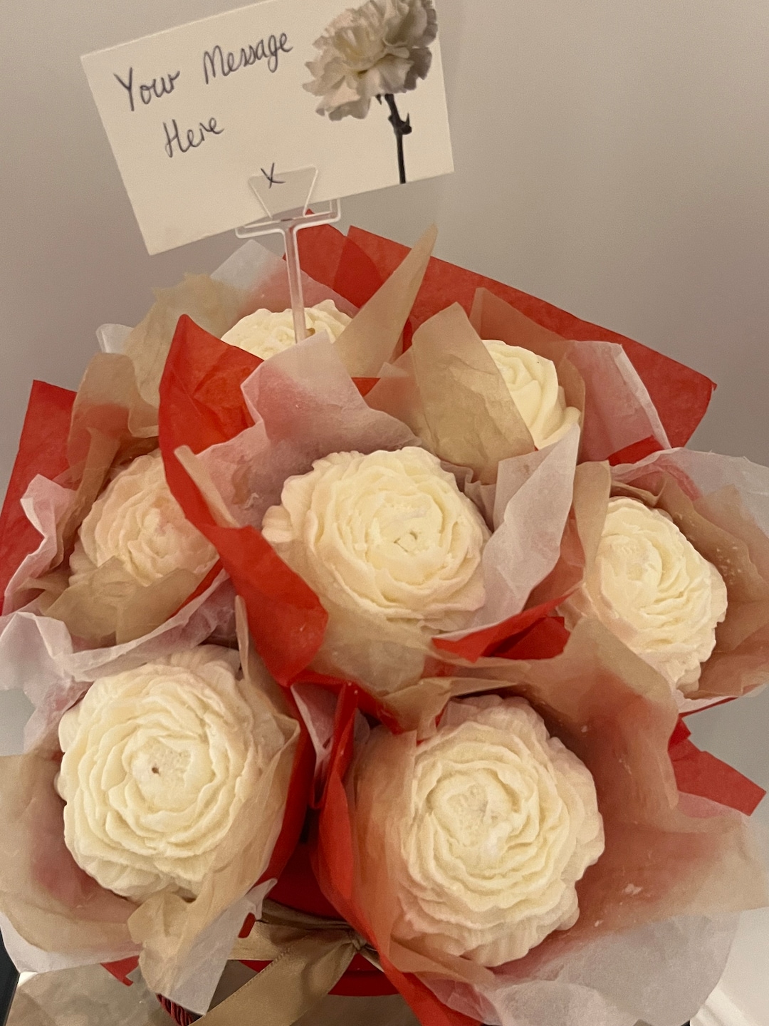 Luxury Candle Bouquet|everlasting Flowers|forever Flower Box|candle ...