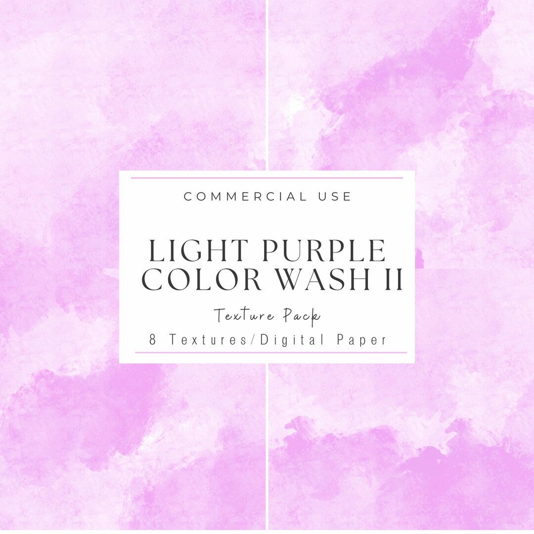 Light Purple Color Wash Texture Clipart JPG| Digital Paper | Background ...
