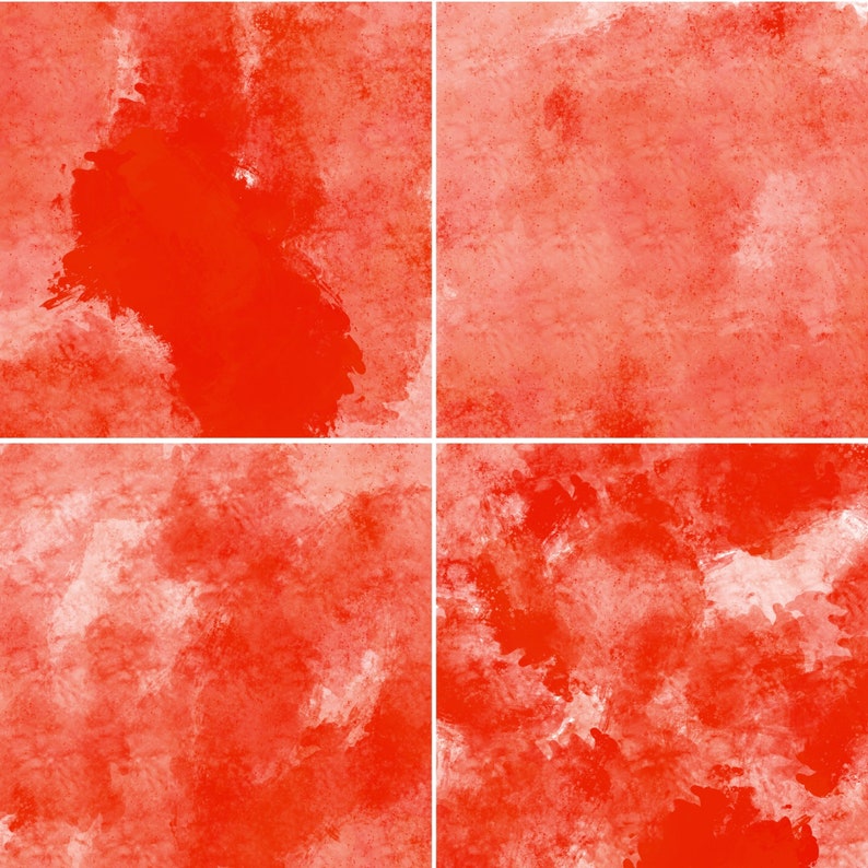 Red Color Wash Texture Clipart JPG| Digital Paper | Texture| Background ...